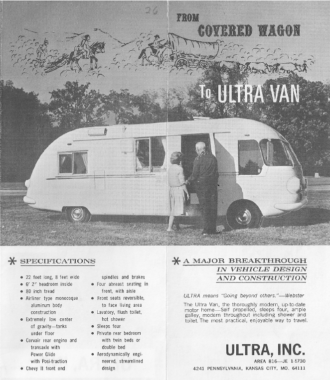 Ultra Van Brochures - Ultra Van Motor Coach Club