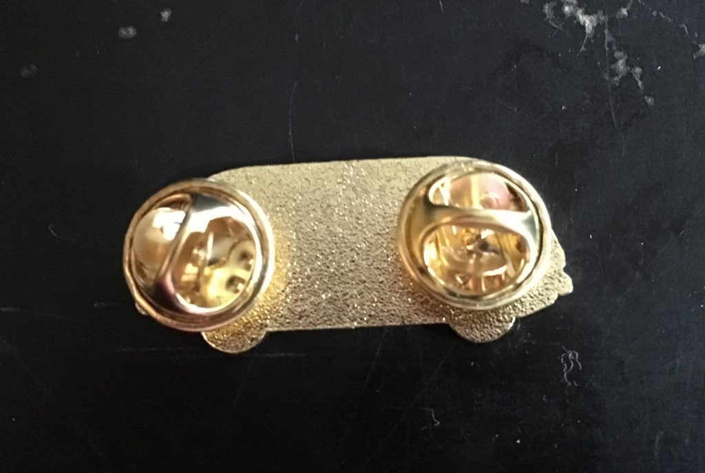 Cloisonné Ultra Van Pin - Ultra Van Motor Coach Club